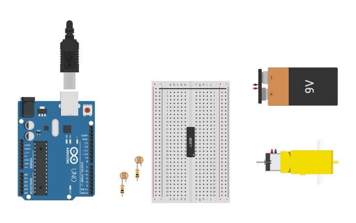Circuit design G11_EOT Assessment_Name - Class - Tinkercad