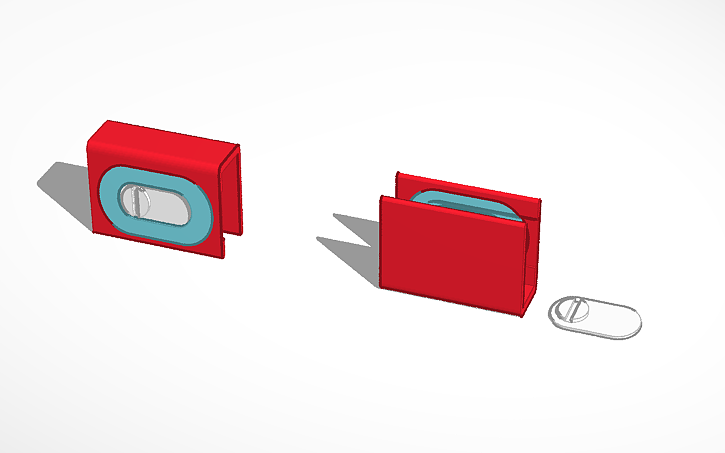 3D design Chromebook Camera Cover - Tinkercad