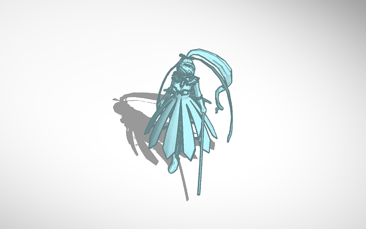 3D design ANIME girls - Tinkercad