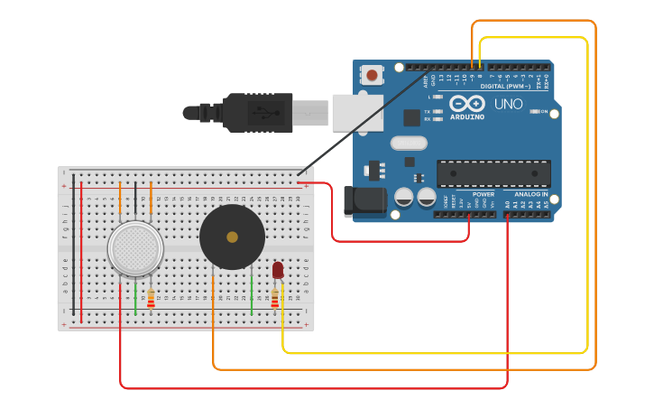 Circuit design Gas senzor-A.B-III2 | Tinkercad