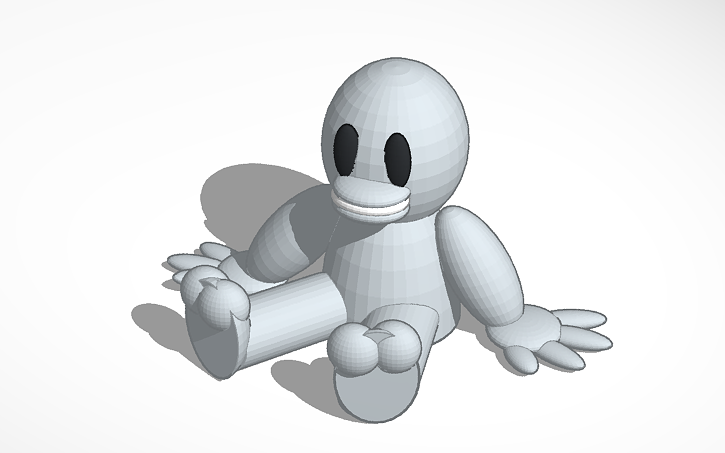 3D design Endo 1 Chibi - Tinkercad