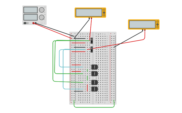 Circuit design prova 3 | Tinkercad