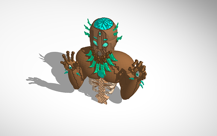 3D design Moon lord - Tinkercad