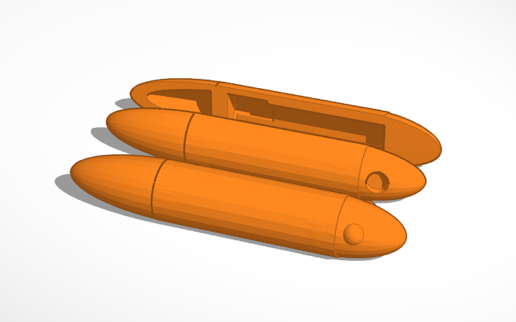 3D design Super Spook Jr. Floating Bait - Tinkercad