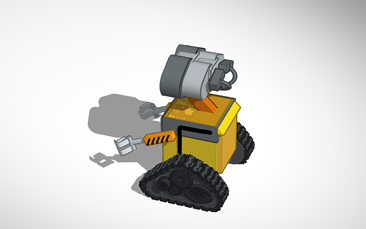 3D design wall_e - Tinkercad