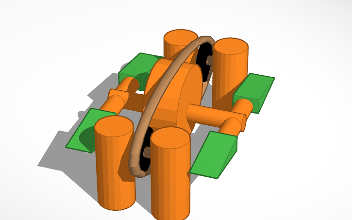 3D design motor boat propeller - Tinkercad