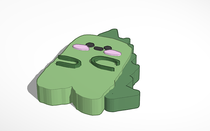 3D design Dinosaurio Cute - Tinkercad