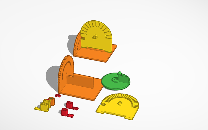 3D design MPU 6050 Testlehre - Tinkercad