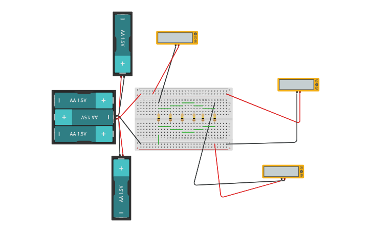 Circuit design CIRCUITO PARALELO ANA CARRIZO - Tinkercad