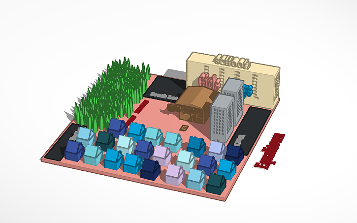 3D design Equalitown - Piper Mathews | Tinkercad
