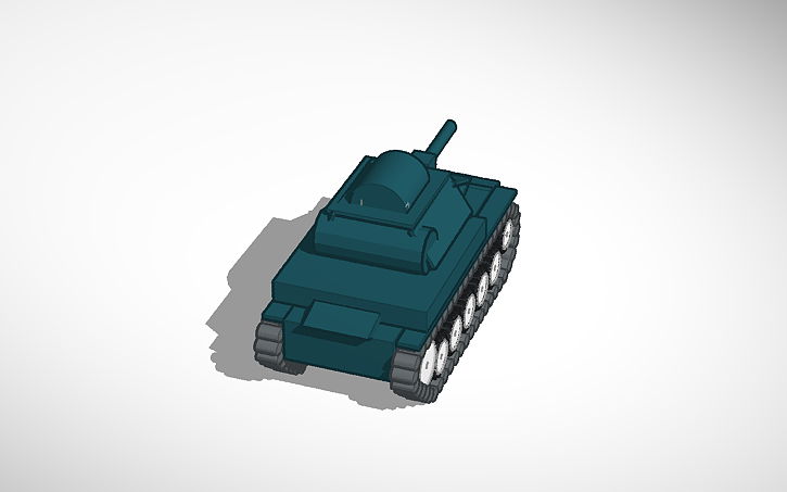 3D design German Panzer II | Tinkercad