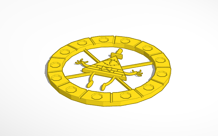 3D design The Cipher Prophecy Diagram - Tinkercad