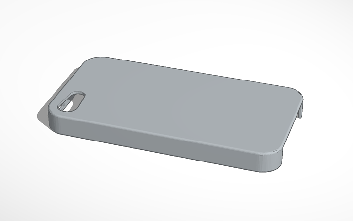 3D design Phone case - Tinkercad