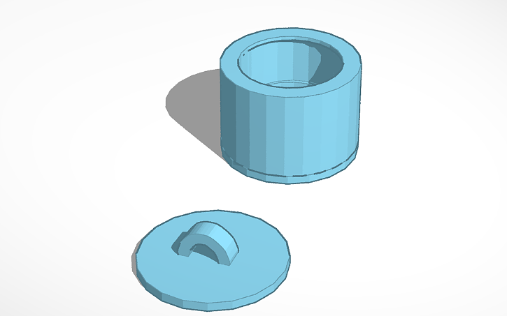3d Design Pot Tinkercad