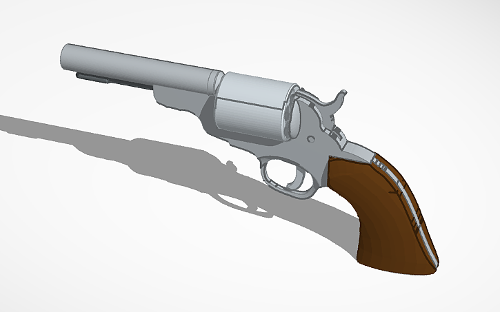 3D design Colt Revolver - Tinkercad