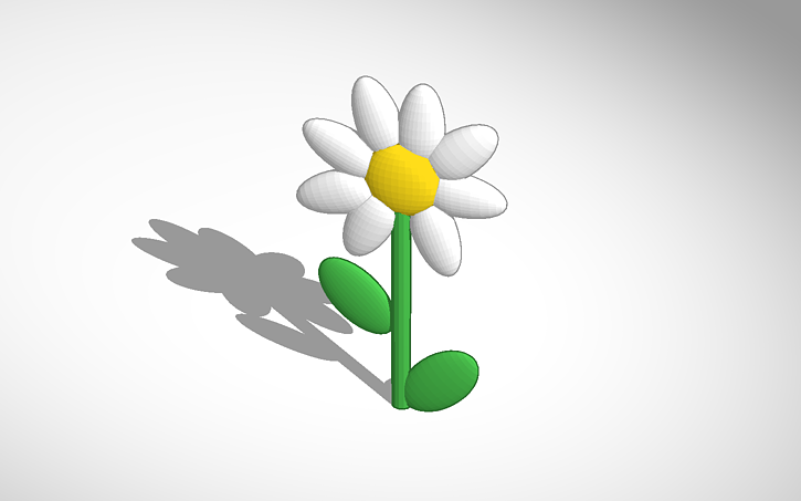 3D design Flower | Tinkercad