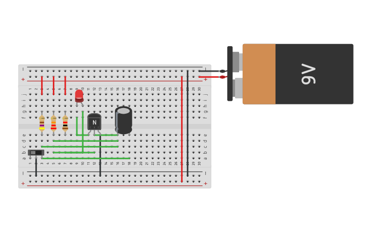 Circuit design Complex Curcit - Tinkercad