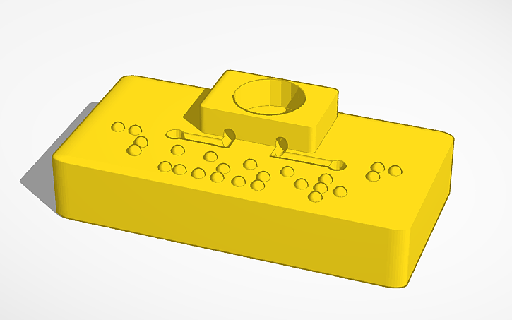 3d Design Prototipo 4 Buzzer Tinkercad