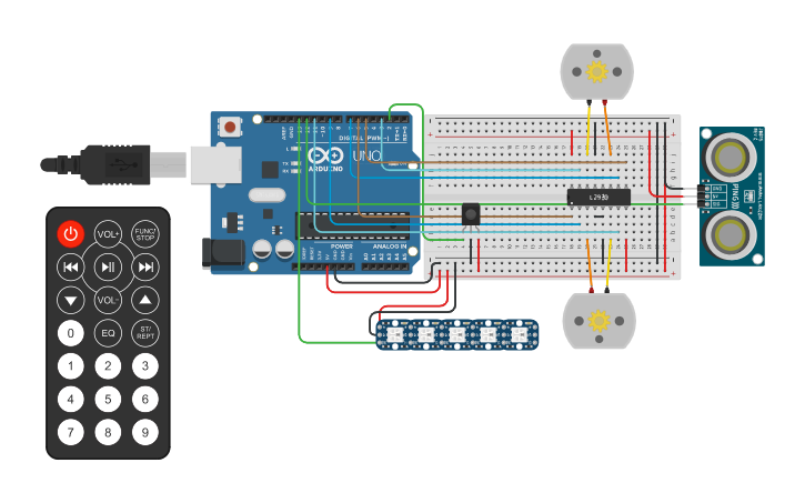 Circuit design Lab_11 | Tinkercad