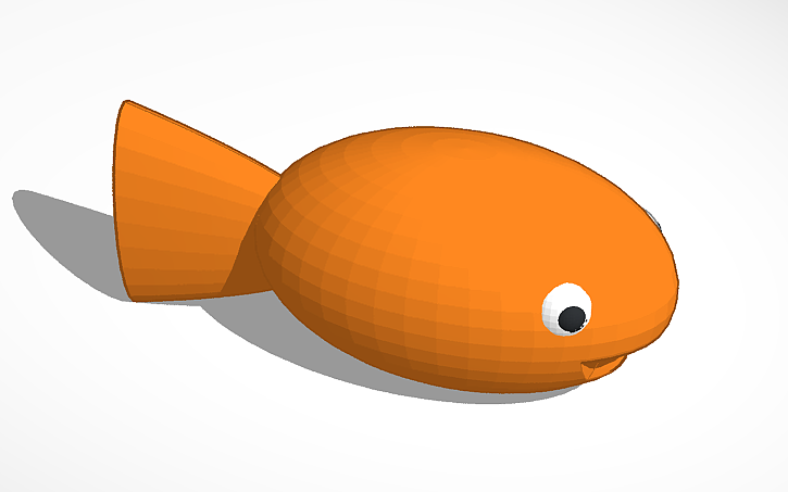 3D design Gold Fish Design | Tinkercad