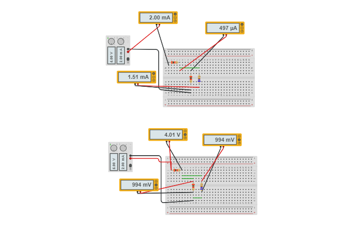Circuit Design Laboratorio 1 Parte 2 Tinkercad