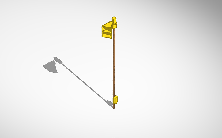 3D design Copy of a ACA Hurricane Square Horned siren - Tinkercad
