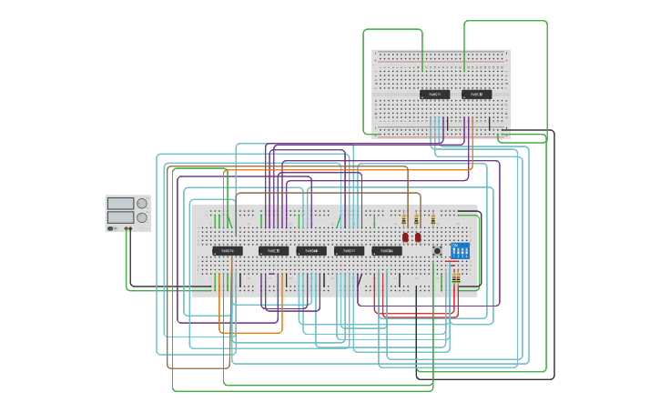 Circuit design elevator - Tinkercad