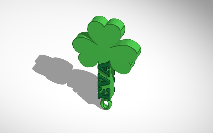 3D design Shamrock 3D By Eva | Tinkercad