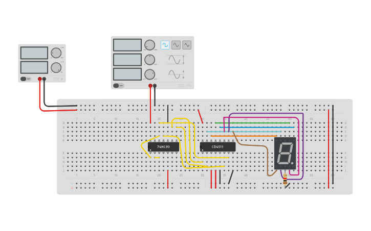Circuit design Ejercicio 3 | Tinkercad