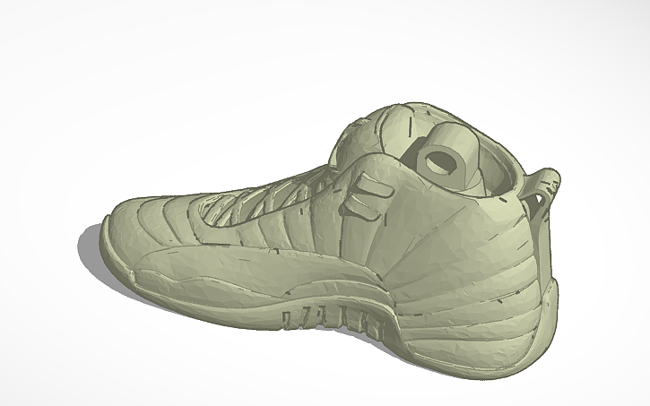 3D design Jordan 1 shoe - Tinkercad