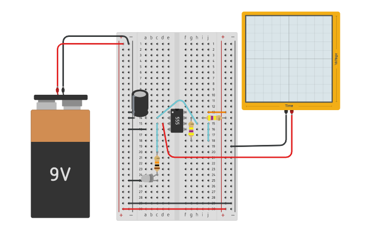 Circuit design Start Simulating | Tinkercad