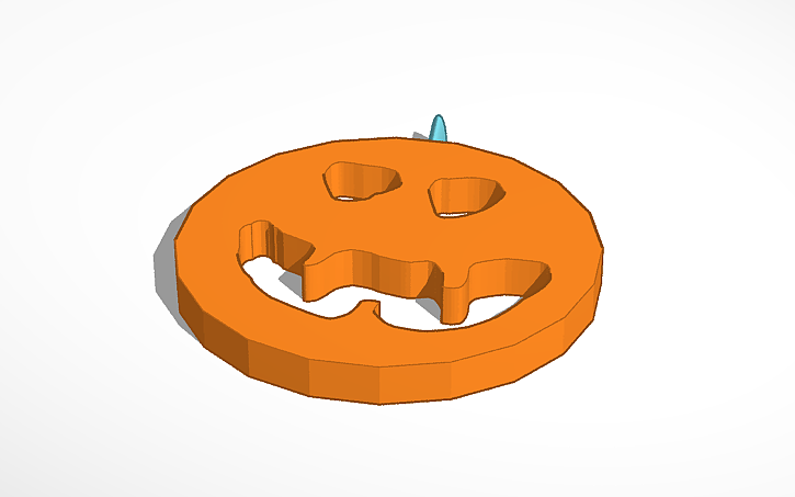 3D design Pumpkin - Tinkercad
