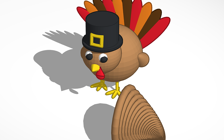 3D design Thanksgiving - Tinkercad