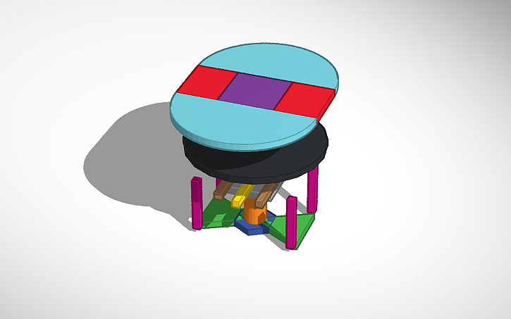 3D design Gaming Table - Tinkercad