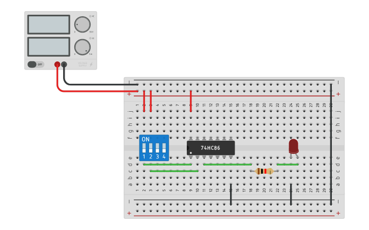 Circuit design producto#29,Practica#6 | Tinkercad