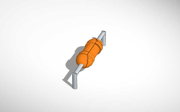 3D design Resistor - Tinkercad