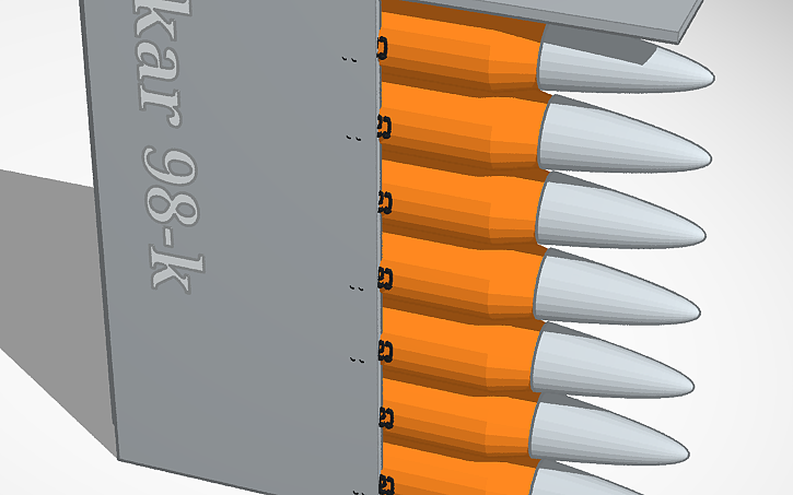 3D design kar 98 clip | Tinkercad