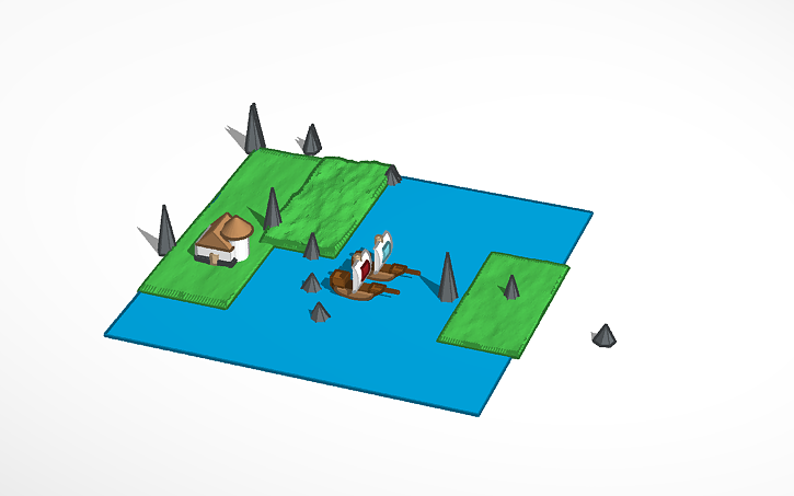 3D design ships - Tinkercad