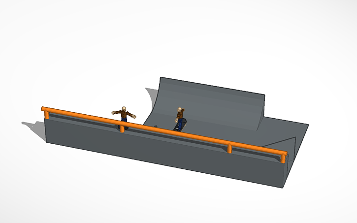 3D design skatepark | Tinkercad