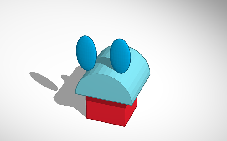 3D design evil mailbox | Tinkercad