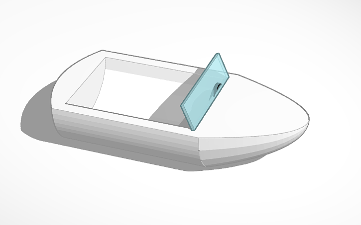 3d Design Boat Tinkercad 