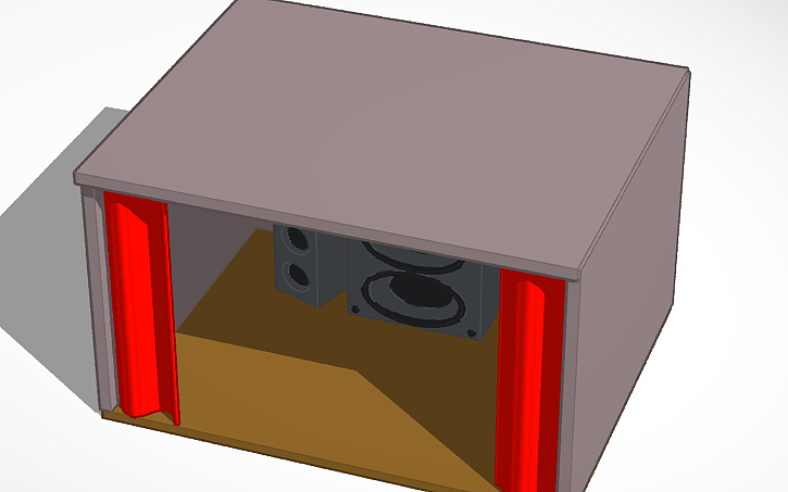 3D design Dad Battle Stage With Boombox | Tinkercad