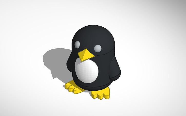 3D design Penguin | Tinkercad
