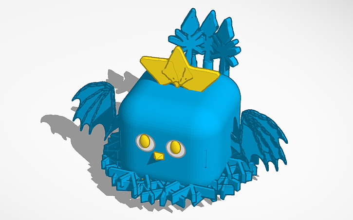 3D design pheonix fruit - Tinkercad