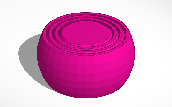 3D design Magic Onion - Tinkercad