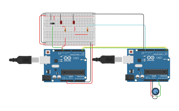 Circuit design Laboratorio 1 Sistema Scada - Tinkercad