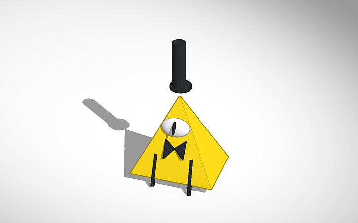 3D design Bill Cipher | Tinkercad