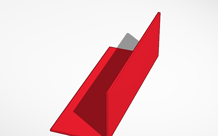 3D design 1/10 scale box - Tinkercad