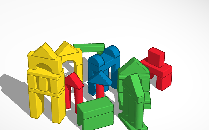 3D design Copy of Tinkercad Blocks - Tinkercad