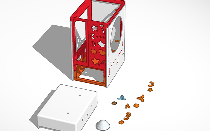 3D design Cute Cat ITX case | Tinkercad
